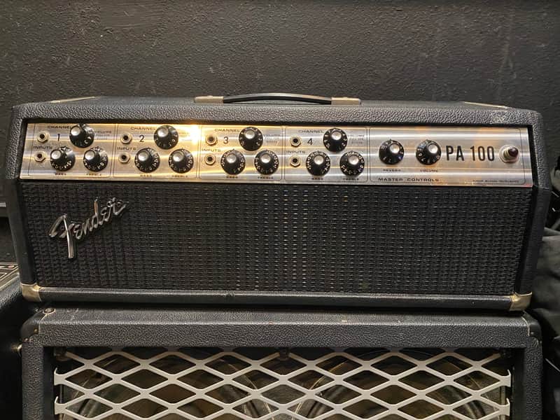 Fender PA 100 All tube, handwired 100 watt USA amp with | Reverb