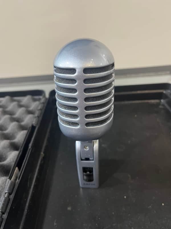 AP Audio Amp55 Classic Dynamic Microphone 2000’s - Chrome | Reverb