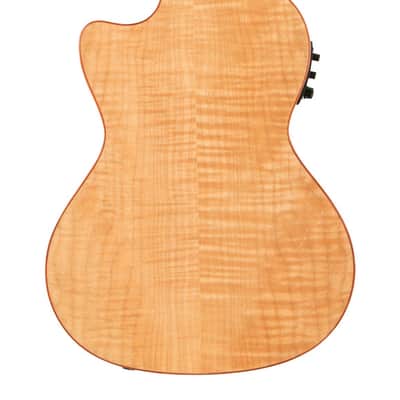 Lanikai Flame Maple 5-String Tenor Cutaway A/E Ukulele w/ | Reverb