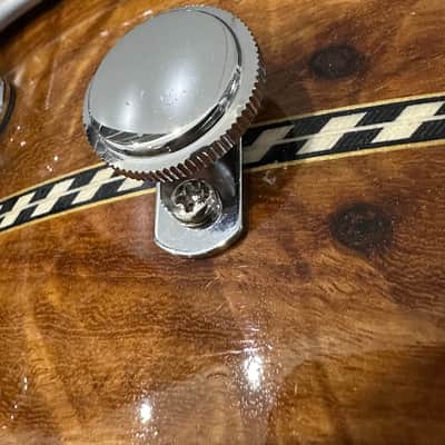 R.V. Drums Mahogany 14x5,25 snare drum Made in Italy | Reverb