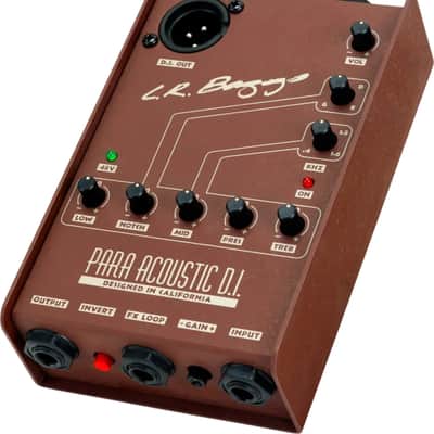 LR Baggs PARA DI External parametric 5-band EQ/ Direct box | Reverb