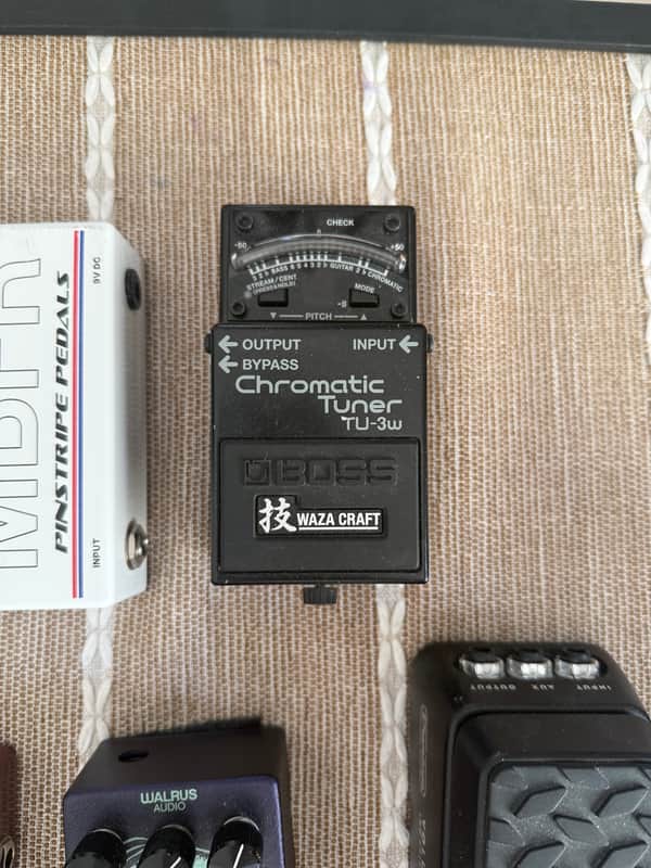 Boss TU-3W Chromatic Tuner Waza Craft 2016 - Present - Black | Reverb