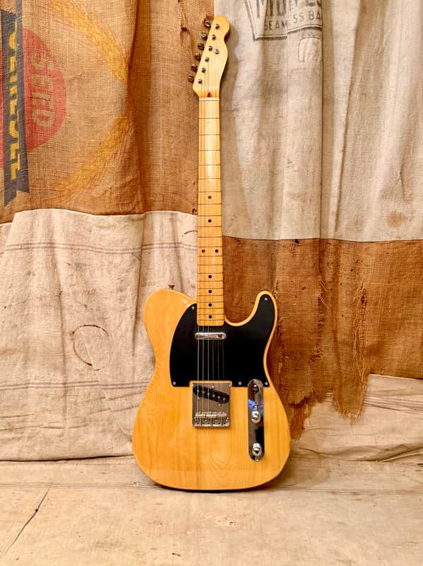 Fender CIJ-MIJ '52 Reissue Telecaster Natural-Circa 2000 | Reverb