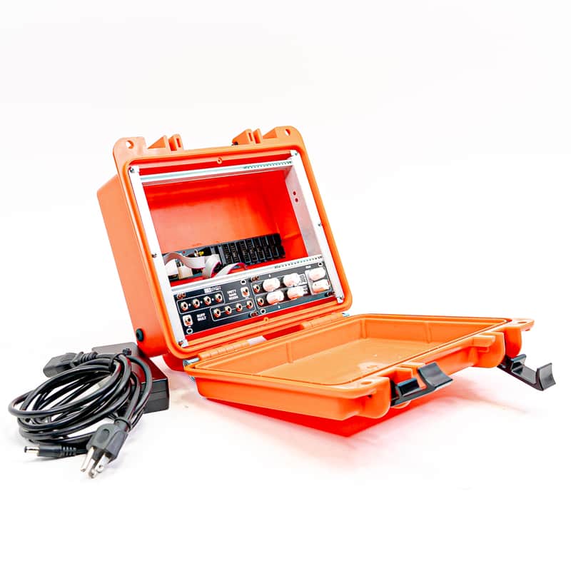 Synthrotek Power Lunch 44HP Eurorack Case w/ Mixer & Stereo | Reverb