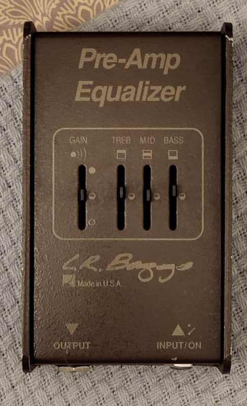 L.R. Baggs Pre-amp Equalizer (Vintage) | Reverb