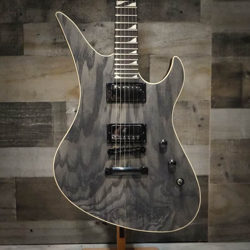Schecter Avenger Standard Charcoal Satin Electric Guitar | Reverb