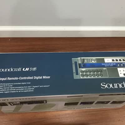 Soundcraft Ui-16 Rackmount 16-Channel Digital Mixer with WiFi | Reverb