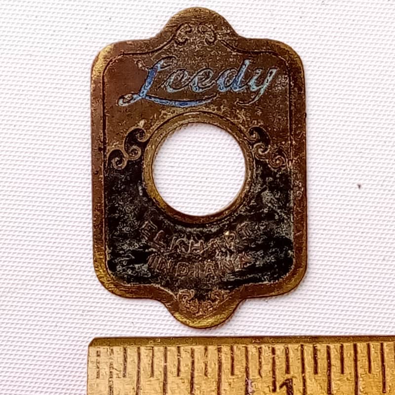 Leedy 1946-8"Elkhart Indiana"Blue/Brass Badge Snare/Bass/Tom | Reverb