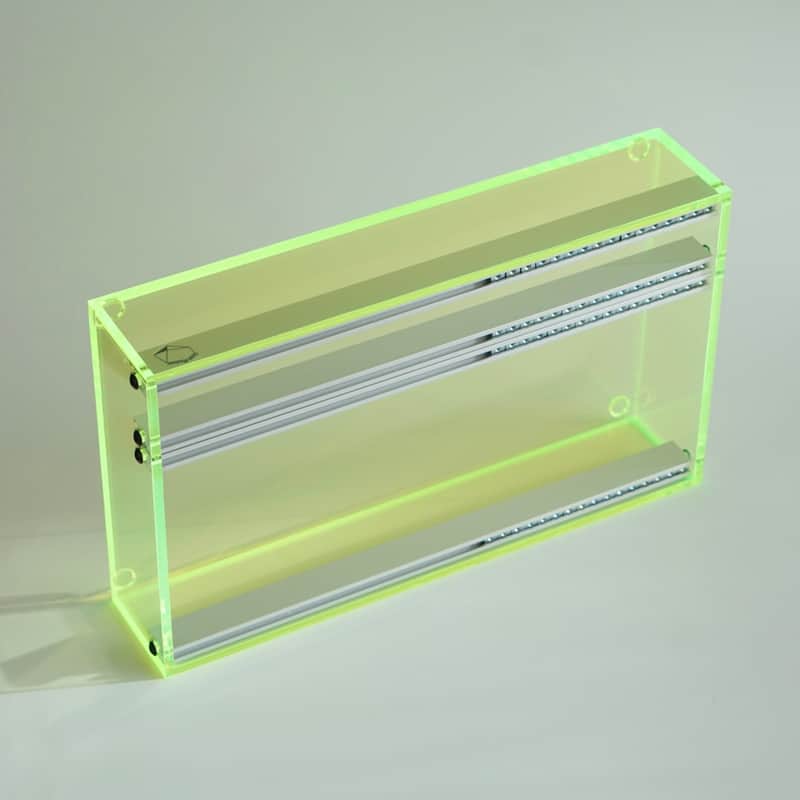 Casa Modular Eurorack Case Acrylic Neon green 60HP 4U Modular | Reverb
