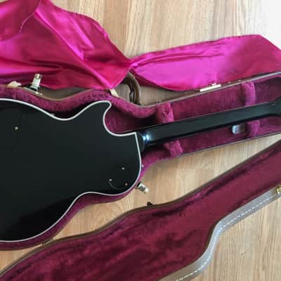 Gibson Custom Shop Les Paul Custom 2007 Black Beauty Gold - | Reverb