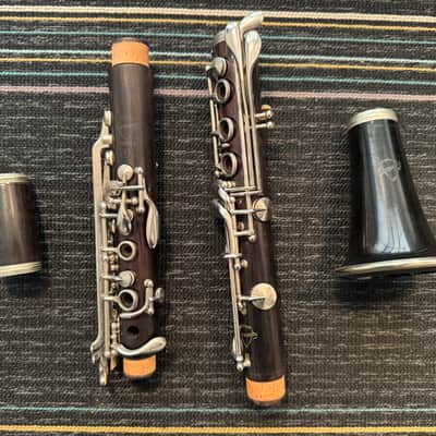 Leblanc Normandy wooden clarinet - grenadilla body, nickel | Reverb
