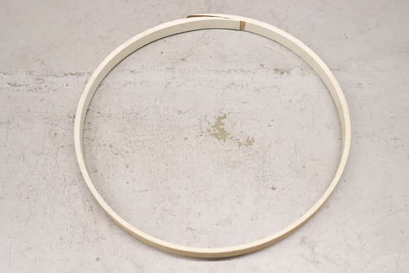 Leedy 22" Maple Bass Drum Reinforcement Ring Vintage 1950's | Reverb