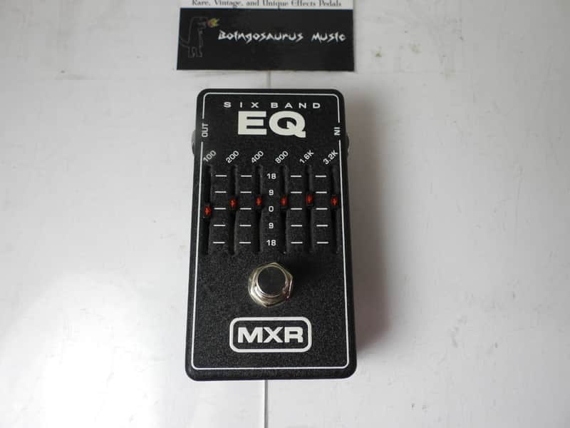 MXR 6-Band Equalizer EQ Effects Pedal M109 Dunlop Free USA | Reverb