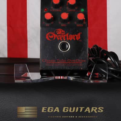 Dean Markley Overlord Classic Tube Overdrive - Black | Reverb