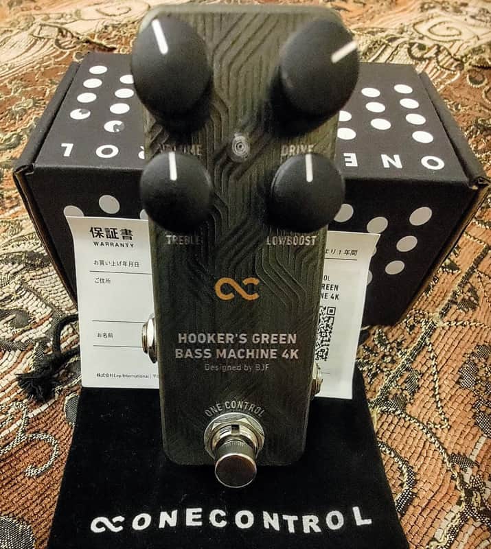 ONE CONTROL Hooker's Green Bass Machine 4K - Bass Overdrive / | Reverb