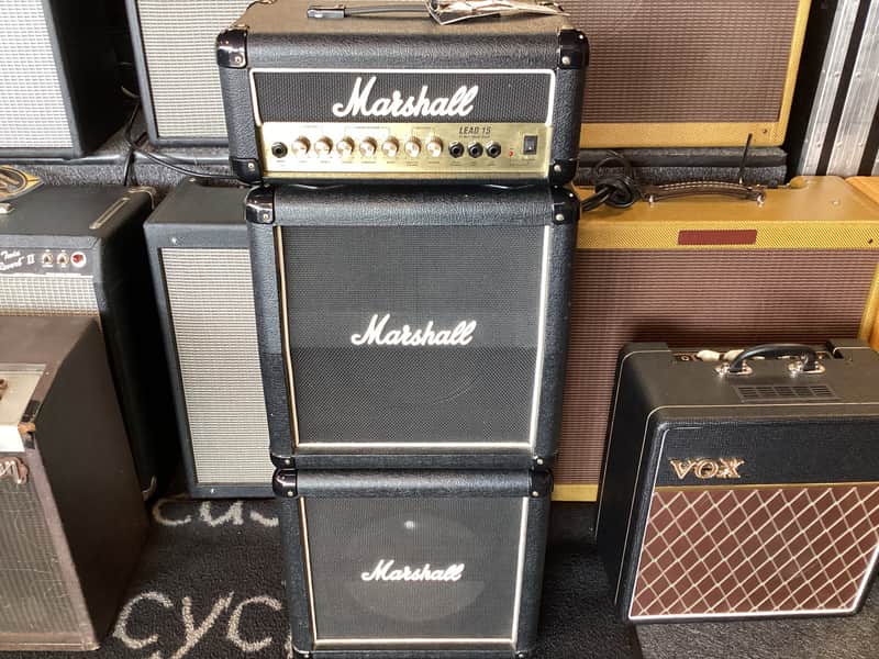 Marshall Lead 15 Micro Stack Solid State Guitar Amplifier | Reverb