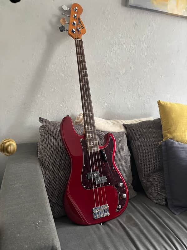 Jim Deacon PB62 1999 - Candy Apple Red | Reverb
