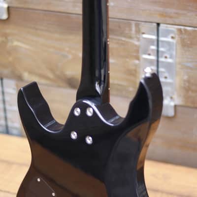 SKG Stratus 6 - Transparent Black Burst | Reverb