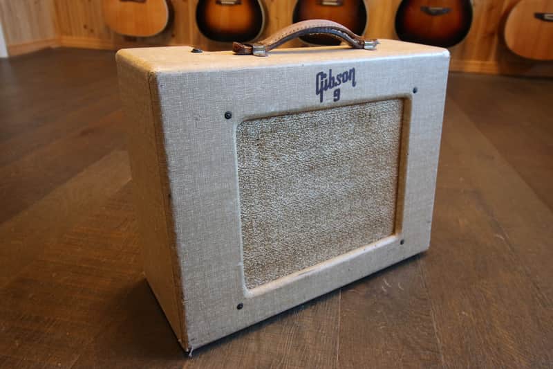 1950's Gibson GA-9 Amp Tan | Reverb