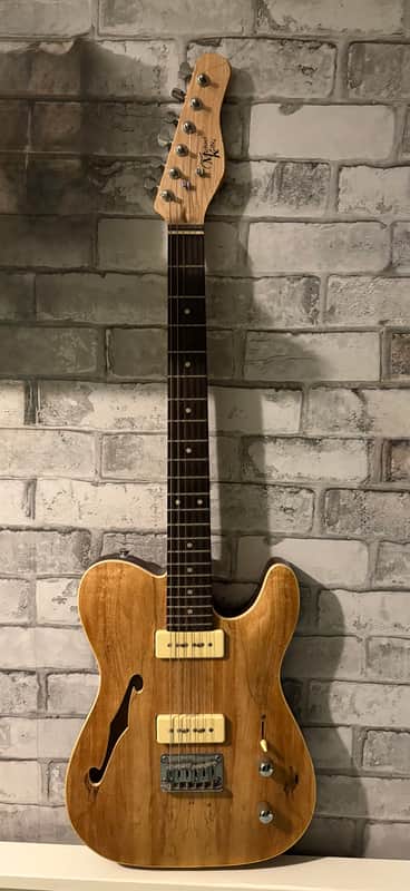 Michael Kelly 59 Thinline Spalted Maple | Reverb