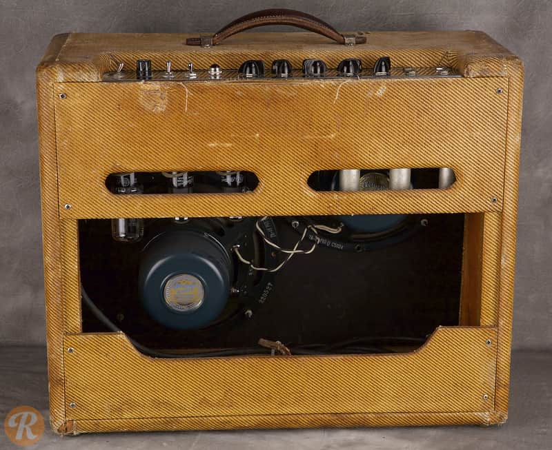 Fender Super 5E4 Narrow Panel 18-Watt 2x10" Guitar Combo 1955 | Reverb