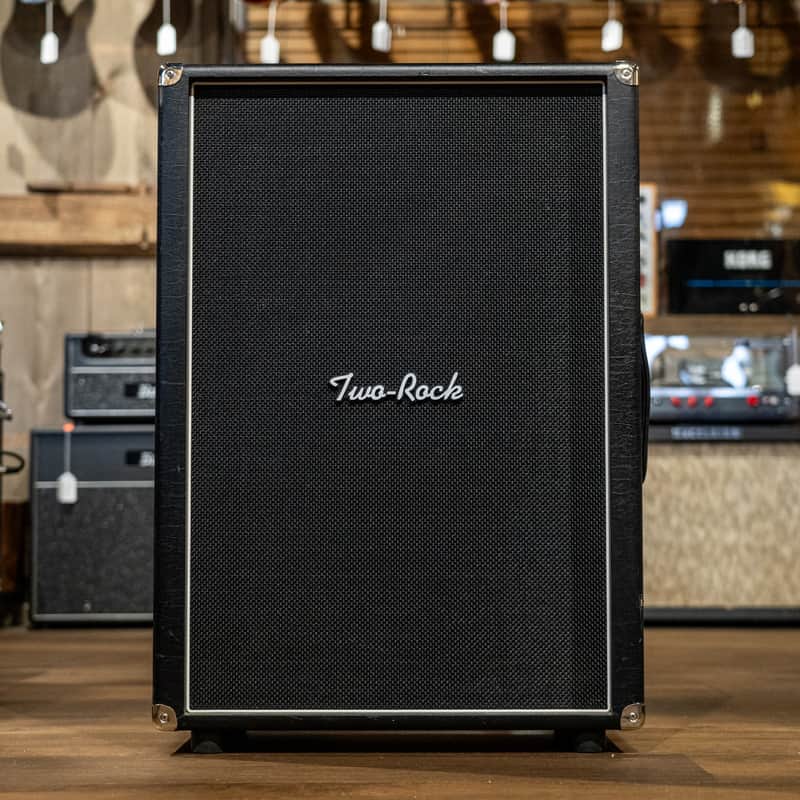 Two-Rock 2x12" Vertical Open-Back Cab Black Bronco | Reverb