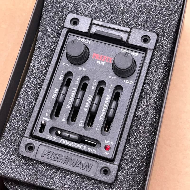 Fishman PRO-MAN-AX4 Prefix Plus Onboard Slider Preamp | Reverb
