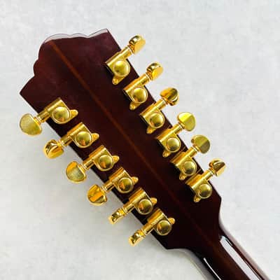 Guild F-412 12-String Jumbo Acoustic Guitar 2005 - Sunburst | Reverb