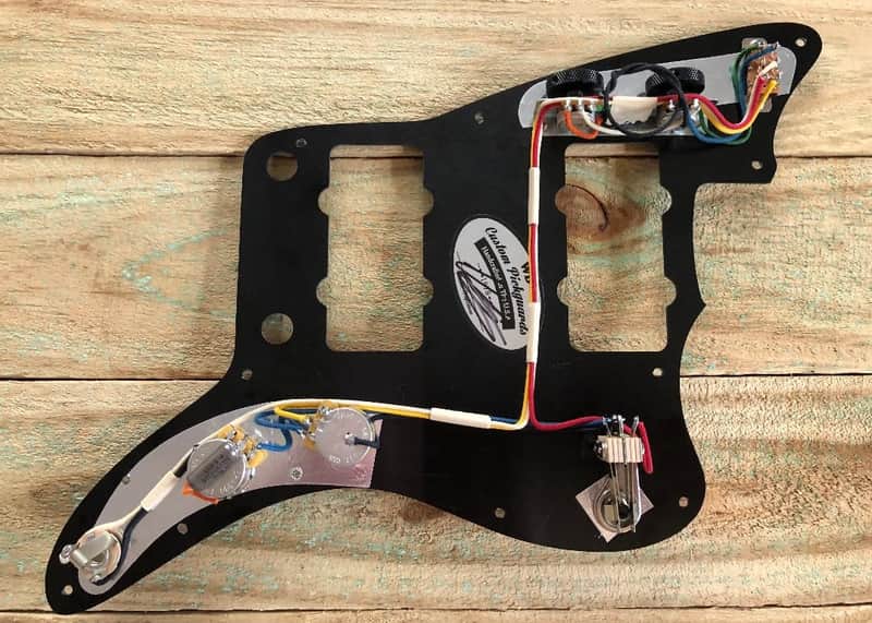 Left Handed Jazzmaster Wiring Harness - Period Correct Color | Reverb
