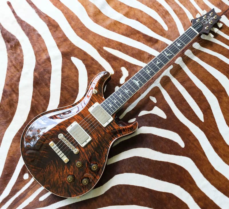Great Value!! 10-Top Orange Tiger PRS McCarty 594 | Reverb