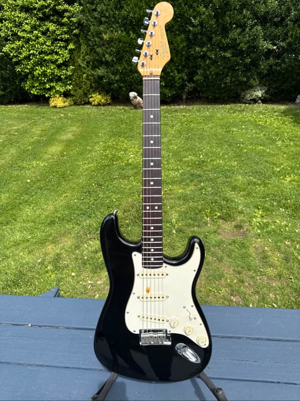 Fender Stratocaster American Standard 1988 - Black | Reverb