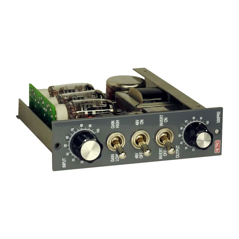 Retro Instruments 500PRE 500 Series Tube Mic Preamp Module | Reverb