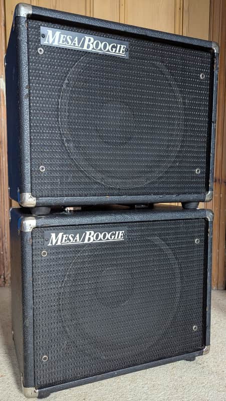 2 x 1980s Mesa Boogie EVM 12L Semi-open Back Cabs | Reverb