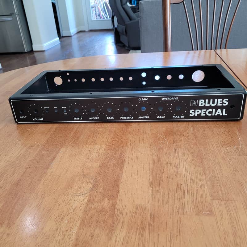 Blank DIY chassis for a four(4) tube amplifier | Reverb