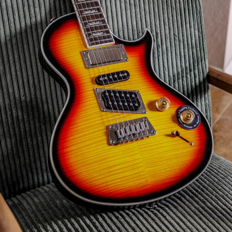 Epiphone Nighthawk Custom Reissue 2010 - 2013 - Fireburst | Reverb
