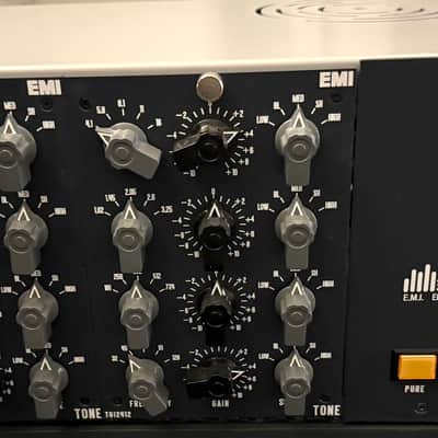 2x EMI TG12412 Tone Control Mastering EQ Replica Rack | Reverb