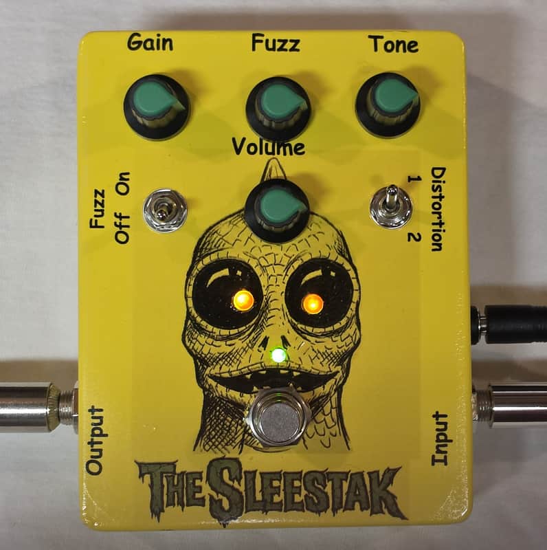 Custom The Sleestak Distortion Pedal | Reverb