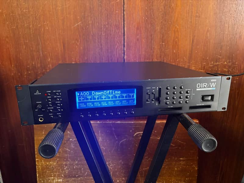 Korg 01R/W MUSIC WORKSTATION rack module of 01/W New battery | Reverb