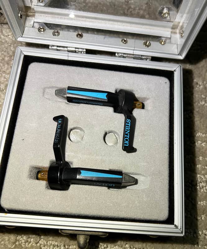 Stanton GrooveMaster DJ Cartridge Pair (no stylus) & Metal | Reverb
