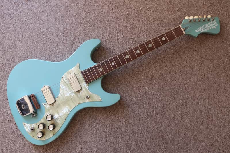 Vintage 1960s Old Kraftsman Vanguard Guitar Rare 2 Pan | Reverb Canada