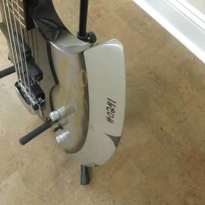 Signed Gene Simmons Axe Neck Through Bass, signed Hard Shell | Reverb