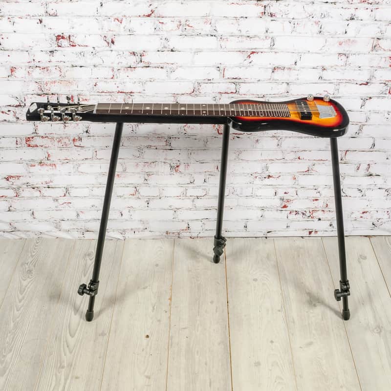 SX - 2021 8 String Lap Steel Kit - Sunburst - w/Stand And Bag | Reverb