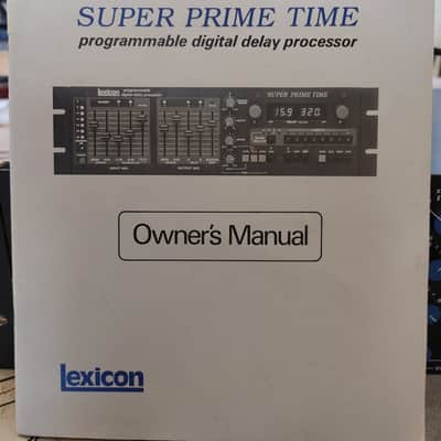 Lexicon Super Prime Time Model 97, extended memory! New | Reverb