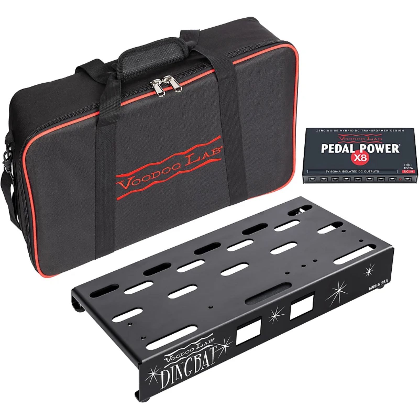 Voodoo Lab DBS-EX8 Dingbat Small-EX Pedalboard with Pedal | Reverb