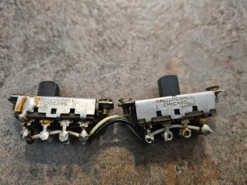 Fender Mustang Duo-Sonic Switches Original 1960s | Reverb Denmark