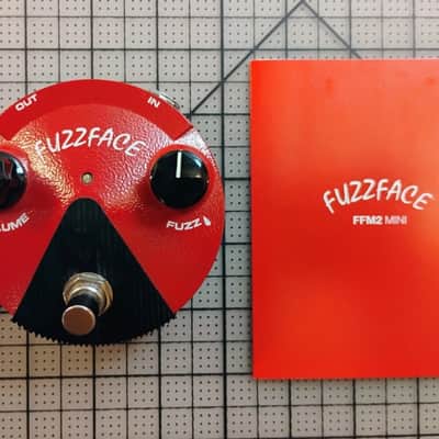 Dunlop FFM2 Germanium Fuzz Face Mini 2014 - Present - Red | Reverb