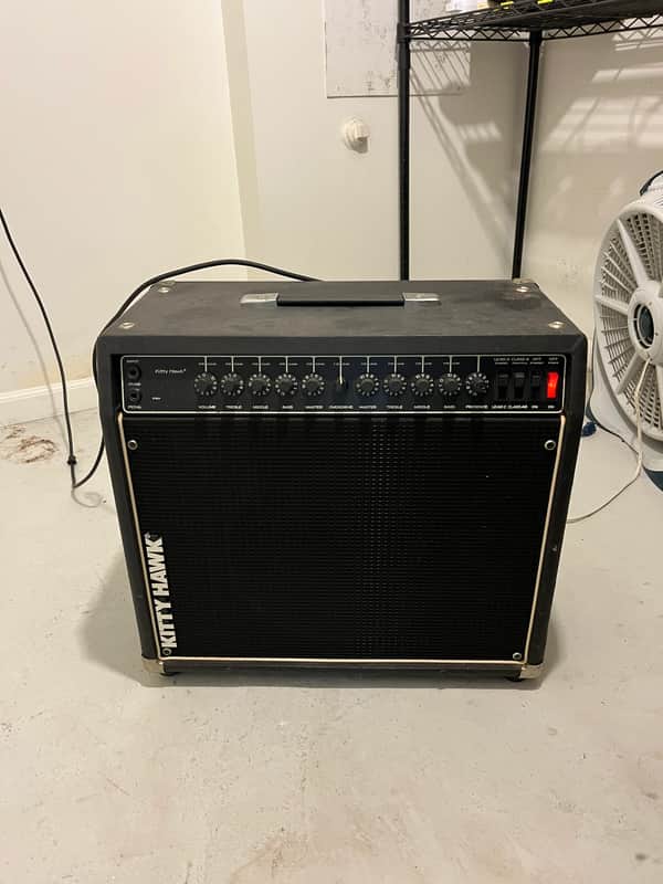 Kitty Hawk 100 AMP Combo Amp 1980's - Black | Reverb