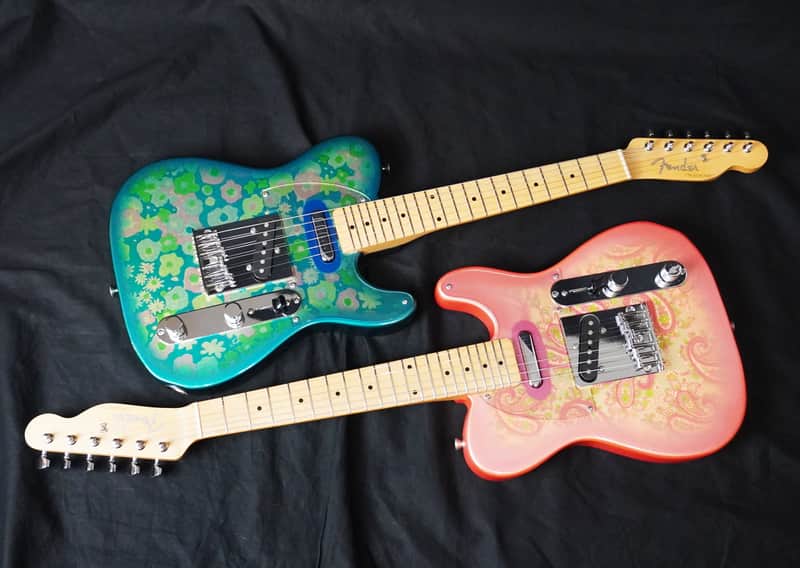 Fender MIJ MTL-42 Mini Telecaster Pair (1992–1993) Blue | Reverb