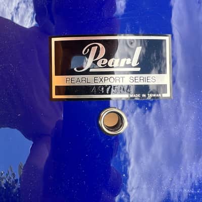 Pearl 1980s Export 4pc Kit Power Toms Royal Cobalt Blue | Reverb