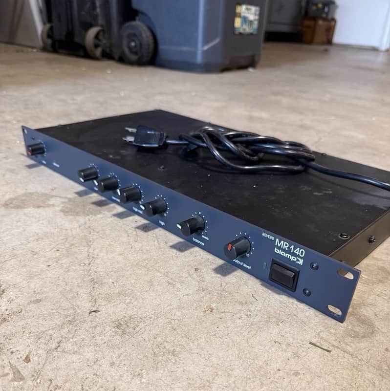 Biamp MR 140 Rack Mount Spring Reverb (Famously used by | Reverb